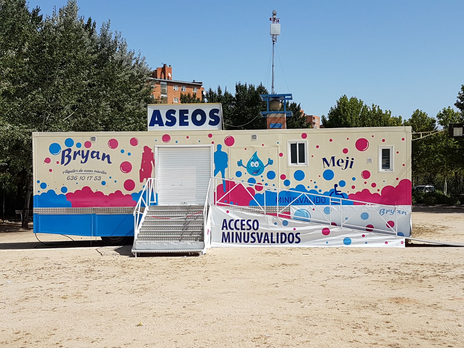 Nuevos aseos "deluxe" para las Ferias de Alcalá 2017 - Dream Alcalá