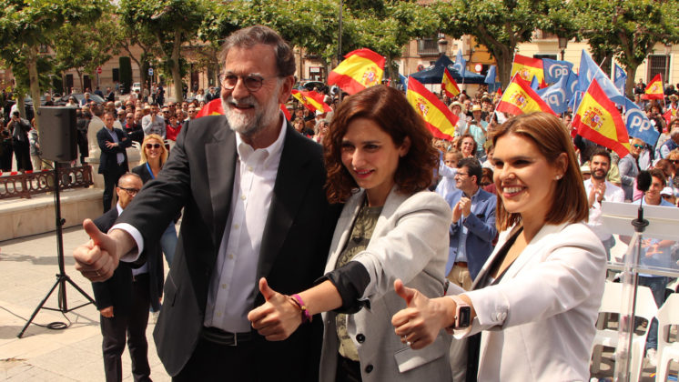 Ayuso y Rajoy vuelven a Alcalá de Henares para arropar a su candidata ...