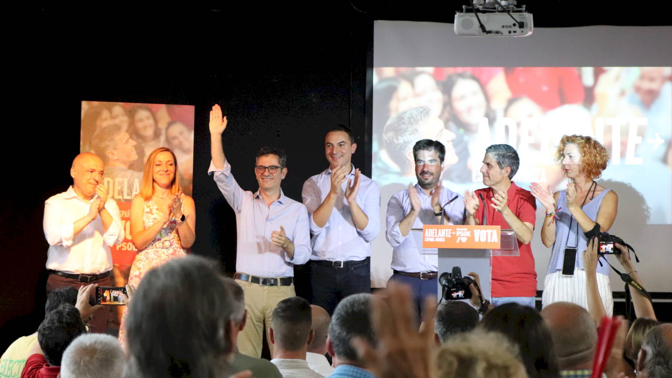 El PSOE de Alcalá trae a Félix Bolaños para dar un mitin electoral de ...