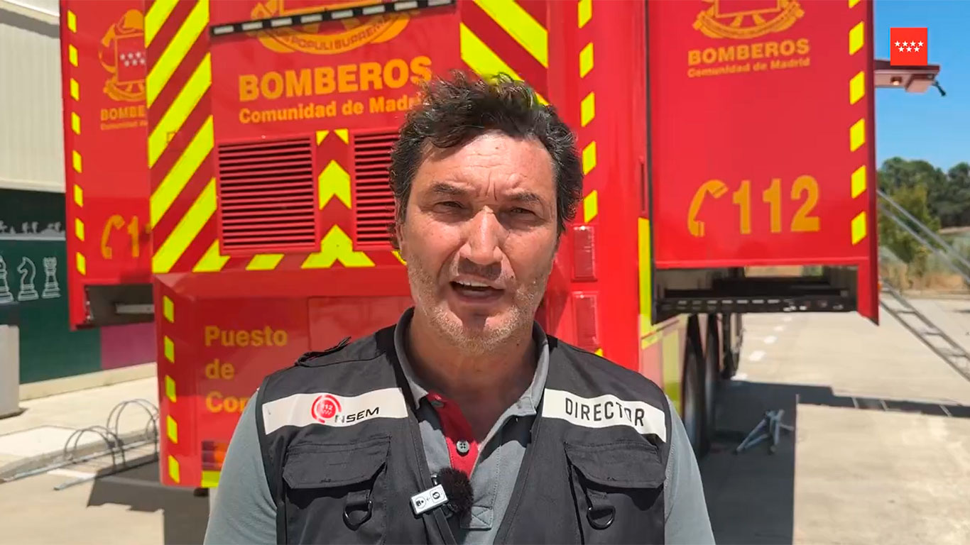 Incendio de Loeches: "Aún no tenemos control sobre el incendio, pero ...