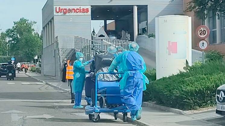 El Hospital de Alcalá activa un plan de desinfección por la presencia ...